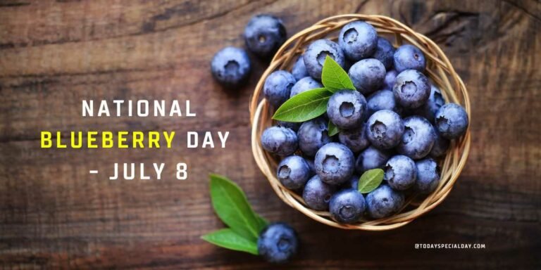National Blueberry Day - July 8: History, Facts & Quotes