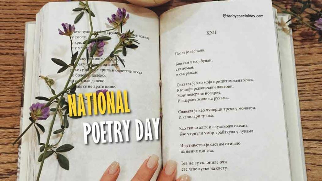 National Poetry Day – October 5: History, Celebrate & Quotes